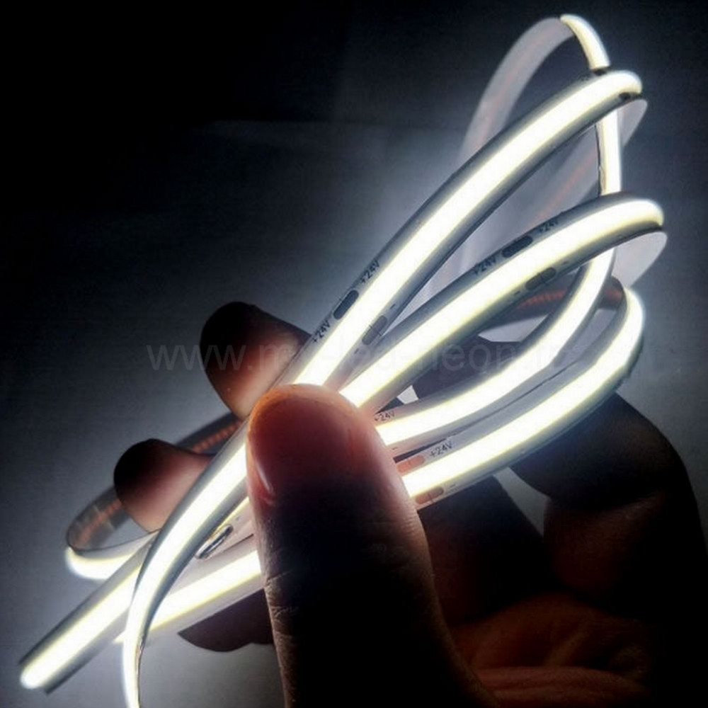 Ruban led COB 528led/m sans points lumineux